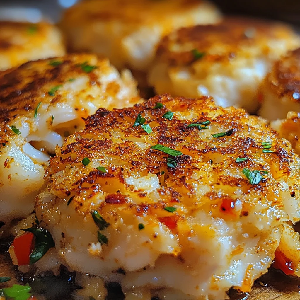 Spicy Cajun Crab Cakes
